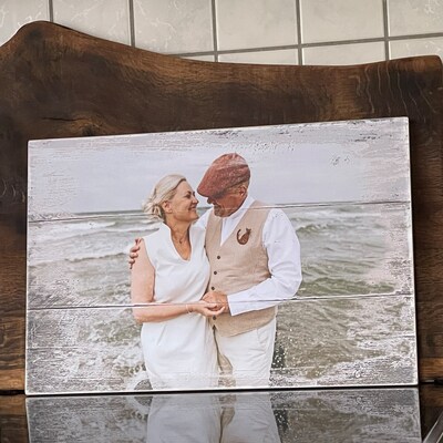 MEERWEH DUO Maritimes Bild auf Holz Leinwand Kunstdruck Meer - Etsy.de