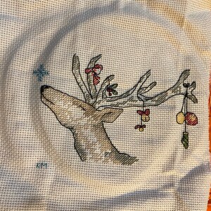 Country girl cross stitch pattern countryside cross stitch | Etsy