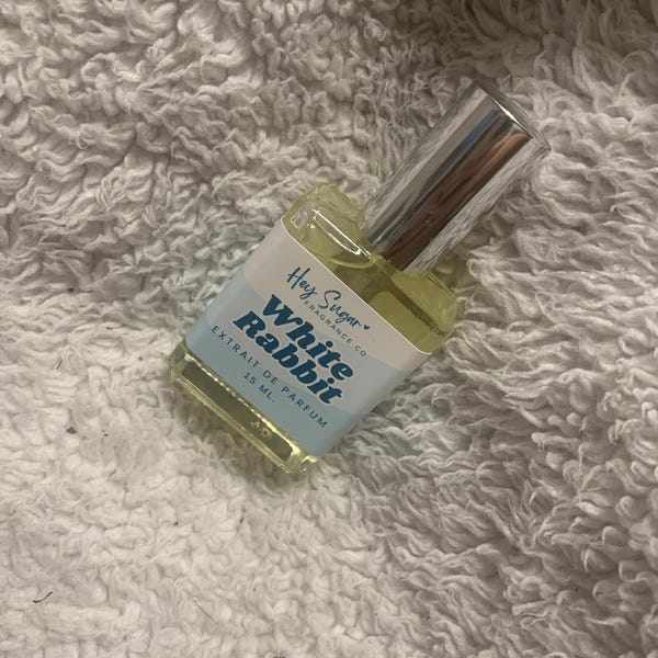White Rabbit Perfume - Creamy Vanilla Fragrance, Lactonic, Sweet Milky ...
