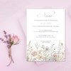 Watercolor Floral Borders - Floral Borders - Wild Flowers - Watercolor ...