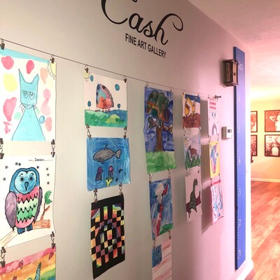 Custom Personalized Fine Art Gallery Vinyl Wall Art for Your Display ...