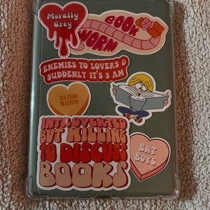 Book Dragon Babe Fantasy Sticker / Holographic / Romantasy / Bookish ...