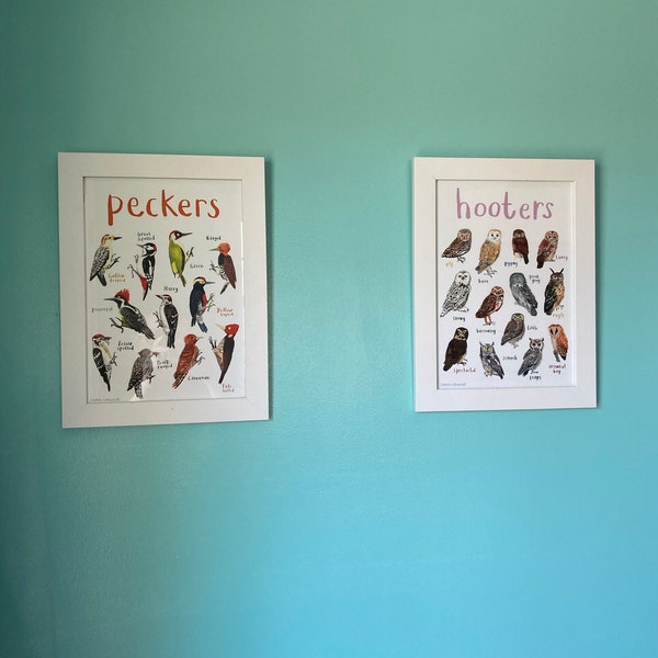 Hooters Art Print - A4 - Etsy UK