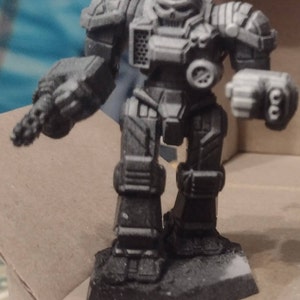 Caesar, Alternate Battletech Mechwarrior Miniature WITH BASE - Etsy