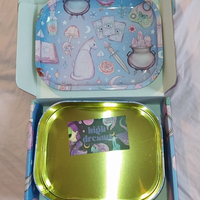 Mystery Rolling Trays Metal Rolling Tray Unique Design Tray Small ...