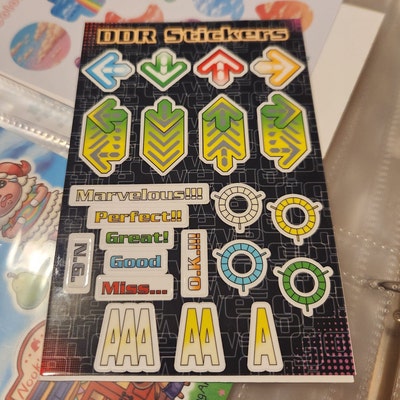 DDR Pride Arrow Stickers - Etsy