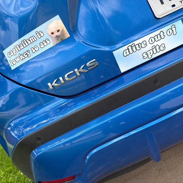 WTF is a Kilometer | Bumper Sticker AND Magnet | Funny Meme Sticker | 8 ...