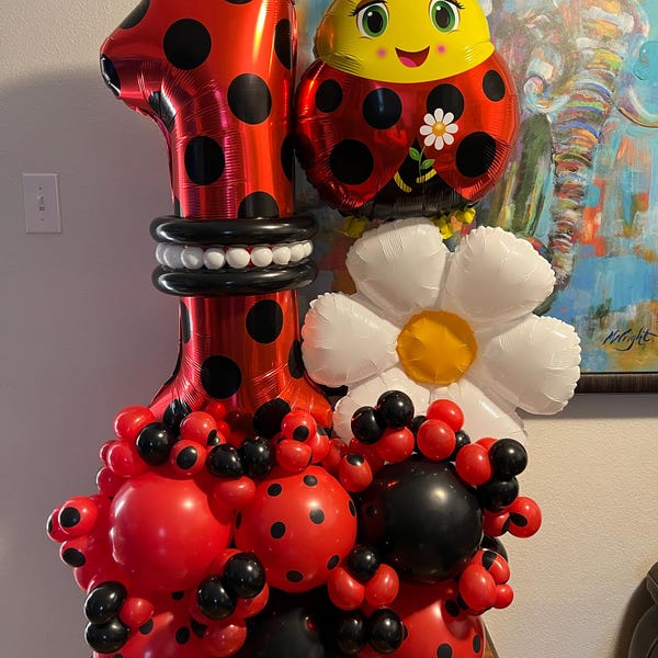 Quantity 12 Red & White Polka Dot Latex 11" Balloon Party Decorating ...