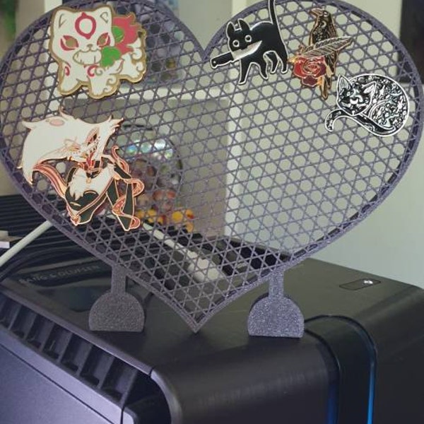 Large Circle Pin Display Stand, Huge Pin Display Board for Multiple ...