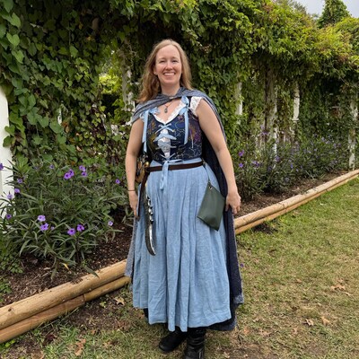 Linen Bodice, Corset Bodice, Renaissance Faire Bodice, Pirate Costume ...