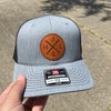 Personalized Father/son Matching Leather Patch Hat | Father Son Hats ...