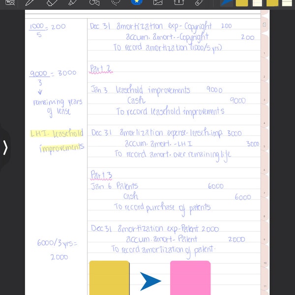 Goodnotes Digital Stickers: MAGIC STICKY NOTES | Color Editable ...