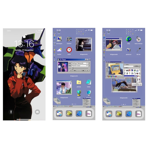 Aesthetic 90's Desktop Computer Ios Theme for iPhone Windows 95 Ios ...