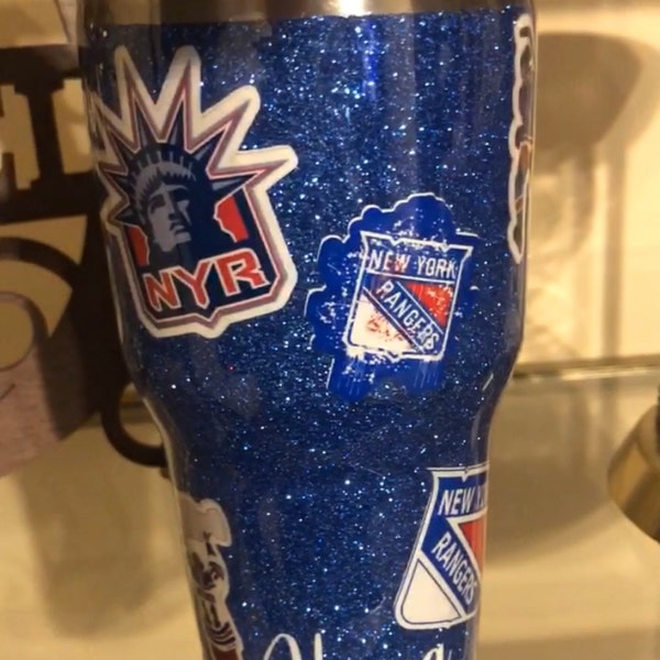YANKEES CUP, Personalized Yankees Cup, Custom Glitter Name Cup, Gift ...