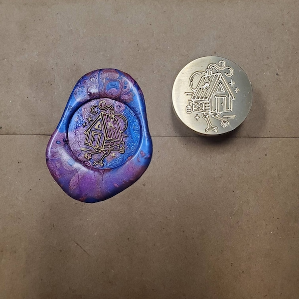 Demon Wax Seal Stamp, 3D Embossed Wax Stamp, Dark Magic Wax Stamp, Wax ...