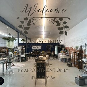 DIGITAL Business Opening Hours Sign Open to Close Hours of Operation ...