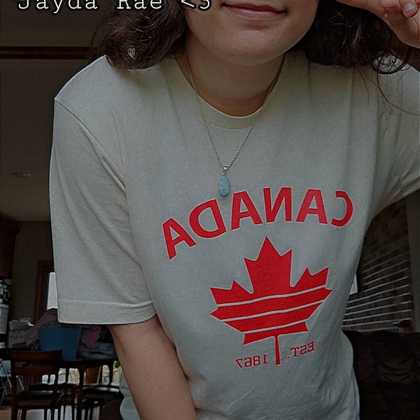 Canada Shirt, Proud Canadian, Canadian T-shirt, Canada Day, Womens ...