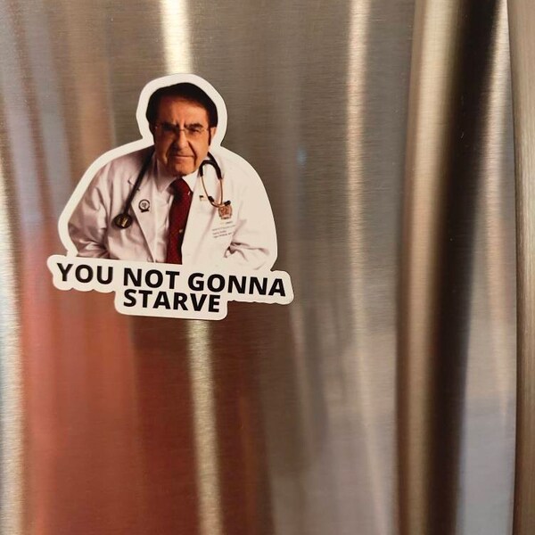 Dr. Nowzaradan Meme Sticker pizza is Not Party of Your Diet Funny ...