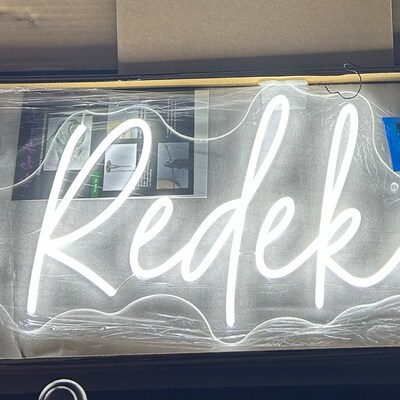 Neon Sign Custom Name, Custom Neon Sign Battery Operated, Neon Sign ...