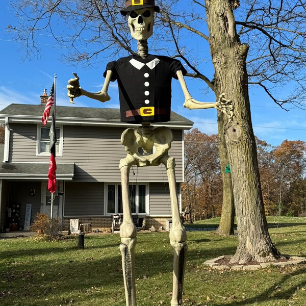 12ft Skeleton Thanksgiving Pilgrim Hat - Etsy