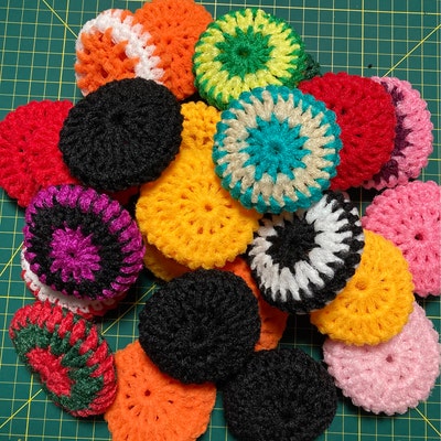 Scrubbie Pattern for Nylon Netting Dish Scrubbies - Etsy