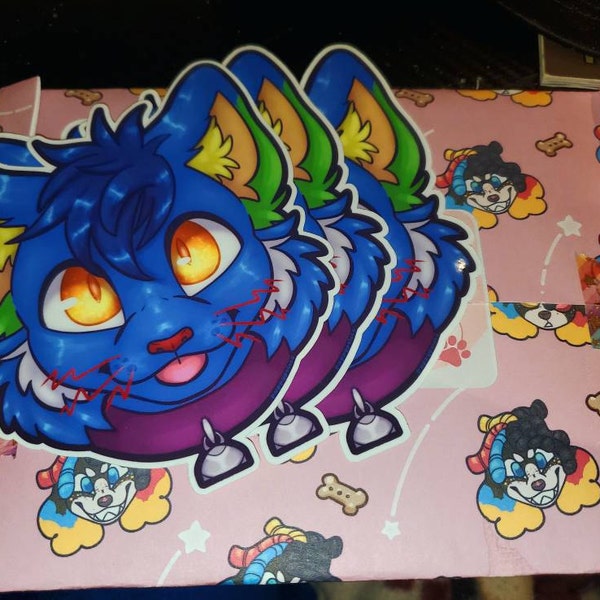 Canine YCH Telegram Sticker Base | P2U Base - Etsy