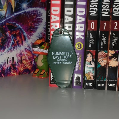 Godzilla Inspired kaiju Research Facility Keytag - Etsy