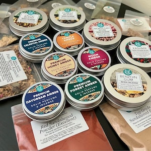 Floral Match Set 4 Incense Matches & Burner Incense Matches Scented ...