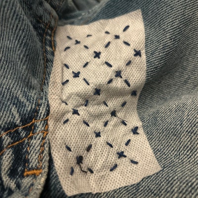 Sashiko Inspired Mending Kit Modern Visible Mending Tool Set - Etsy