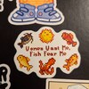 Stardew Valley Women Want Me, Fish Fear Me Sticker / SDV Fishing ...
