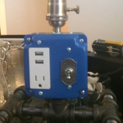 On/off Toggle Switch Nickel Plated Steampunk Switch Rocker Switch - Etsy