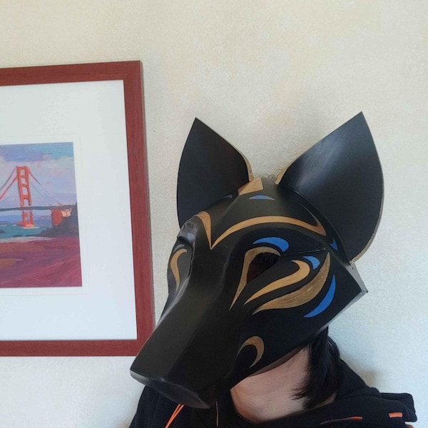 Kitsune Mask: Traditional - Etsy