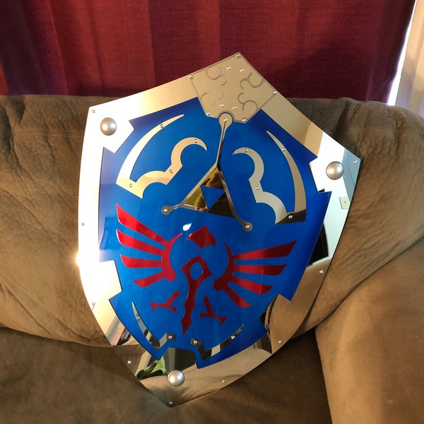 Dark Link Hylian Shield - Twilight Princess - Steel-plated, Battle ...