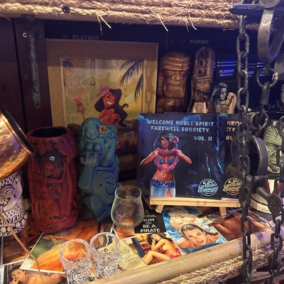 Polynesian Punk Tiki Art Hula Maid - Etsy