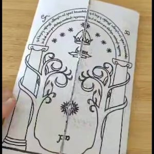 LOTR Wedding Seating Chart Instant Download Digital Canva Editable ...