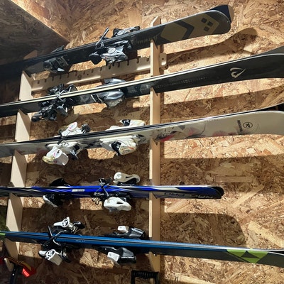 Vertical Snowboard & Ski Wall Rack Mount - Etsy