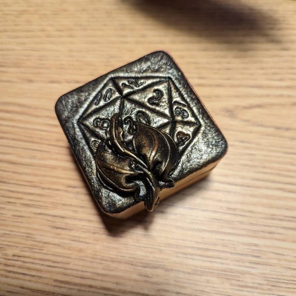 Dragon Ring Box D20 Dnd Dice Fantasy Box Ancient Personalized ...