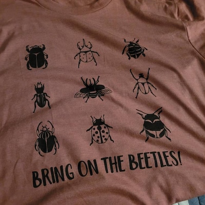 The Beetles Shirt, Entomology Shirt, Biology Shirt, Bug Tshirt, Nature ...