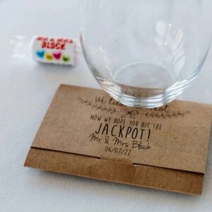 Scratch Card Holder. Wedding Favour Idea. Lottery Ticket - Etsy UK