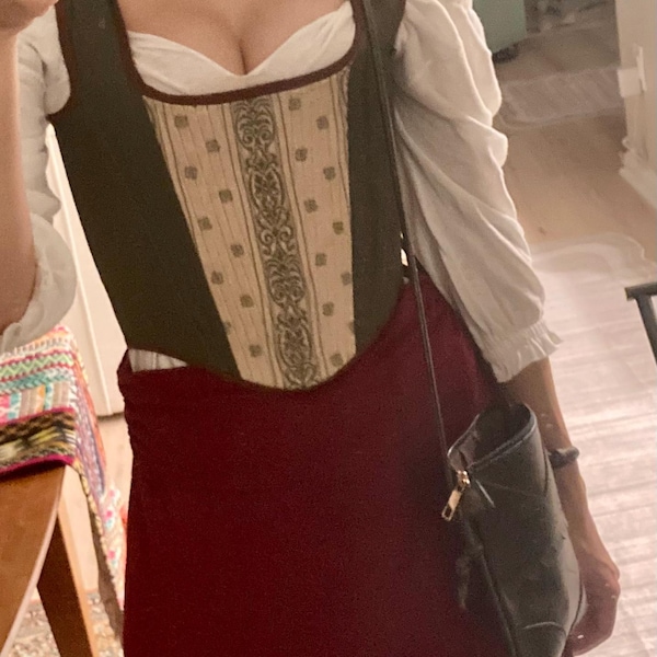 Buffoon Costume, Collar and Corset Medieval Cosplay, Baroque Jester ...