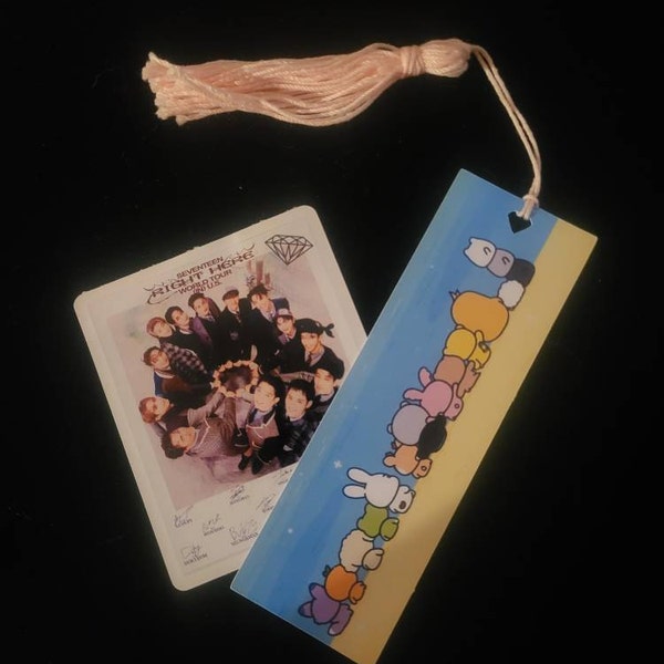 Seventeen Miniteen Bookmark| Seventeen| Miniteen| Handmadebookmarks ...