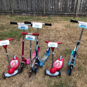 Personalize This Aluminum Bicycle Tag, License Plate Printed With Your ...