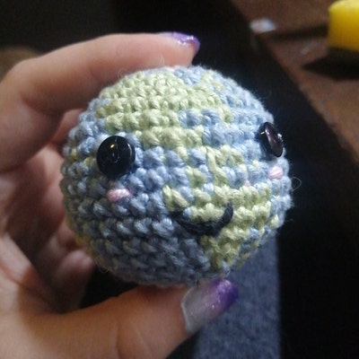 Planet Earth Crochet PATTERN ONLY Pdf Instant DOWNLOAD Amigurumi ...