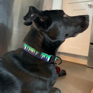 Treeline Dog Collar Trees Forest Nature Outdoors - Etsy