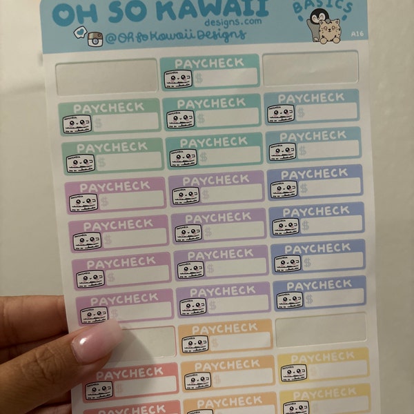 Kawaii College Stickers for School Teacher Student Planner Homework ...