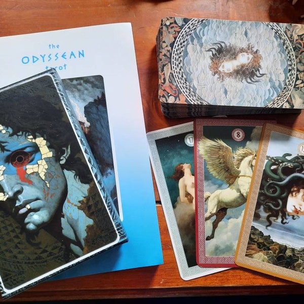 The Odyssean Tarot - A Unique Tarot Deck Based on Greek Myth - Etsy