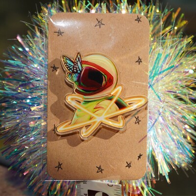 Limited Edition Robot Enamel Metal Pin Say Anything Boombox Bot by ...