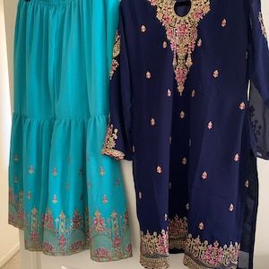 Charming Red Color Punjabi Patiala Dress Wedding Party Wear | Etsy