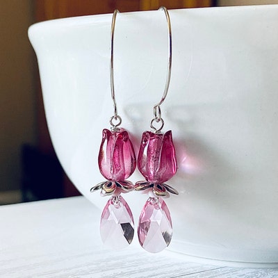 Set of 4 Cobalt Blue Roses Handmade Artisan Sculptural - Etsy