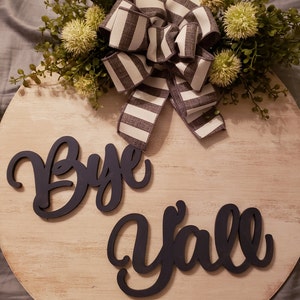 Wooden Words Custom DIY Wood Letters Large Wall Decor Paintable DIY ...